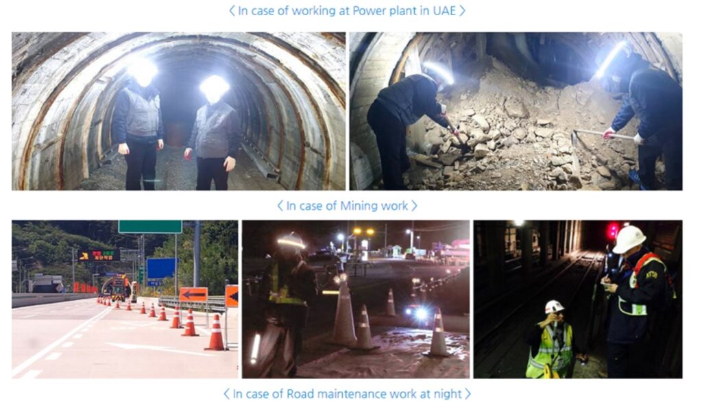 Wolf Atex Rechargable Headtorch (HT-500)